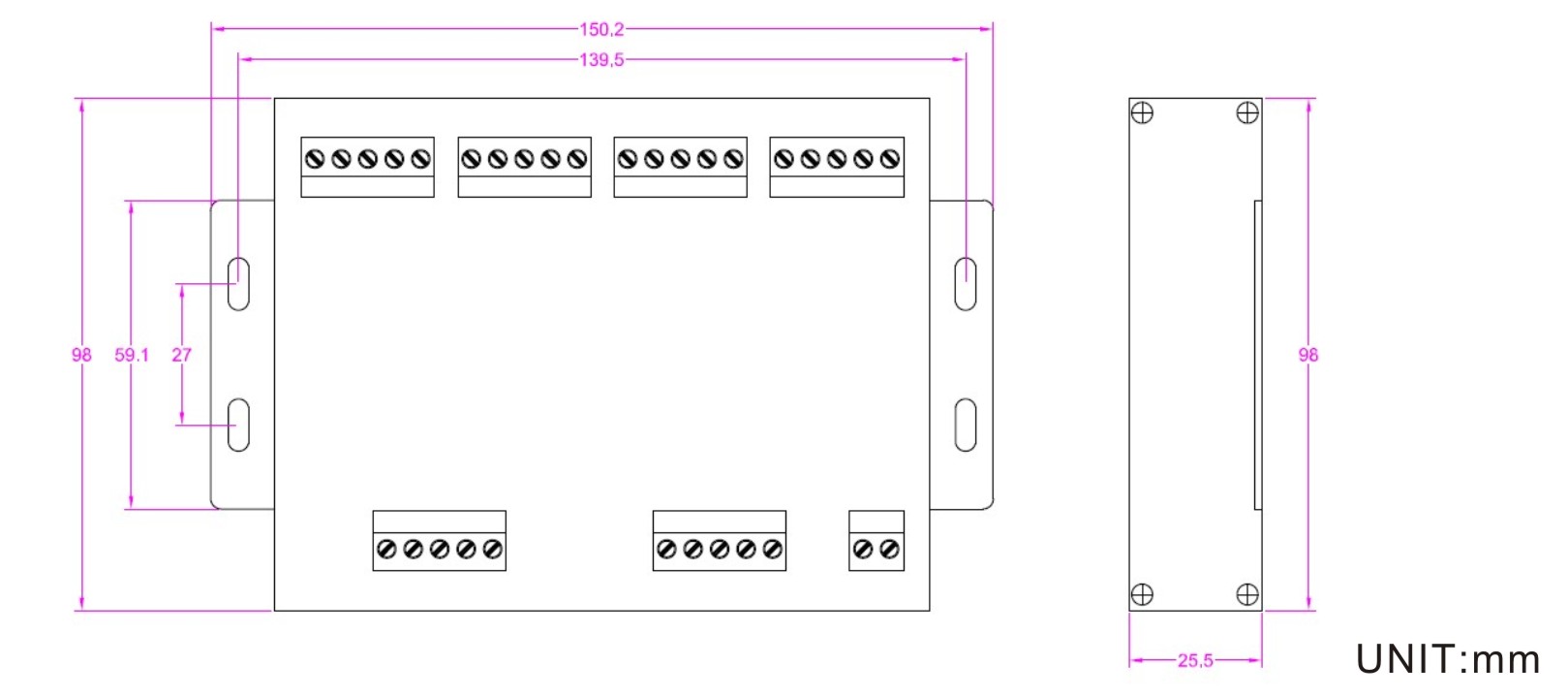 四通道5kHz高速放大器AC-9124D - 至衡實業